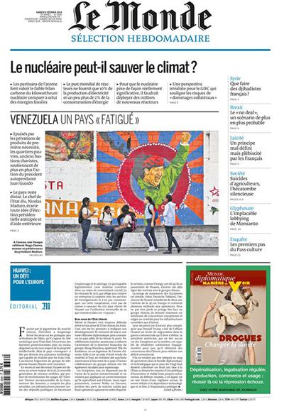 Subscribe to Le Monde - Weekly - General News Magazines - UNI-Presse