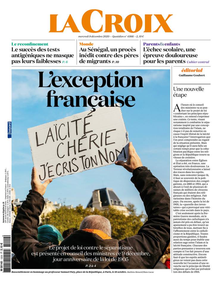 La Croix Subscription - French Newspapers - UNI-Presse France