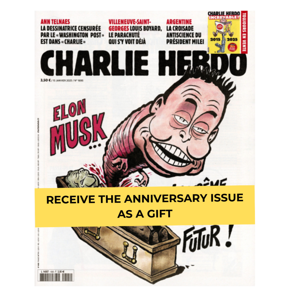 Subscribe to Charlie Hebdo - French News Magazines - UNI-Presse