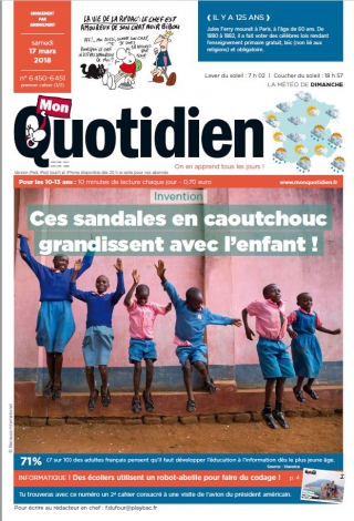 Subscribe to 1 Jour 1 Actu - Juniors Magazines (9-13 years) - UNI-Presse