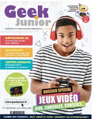 Subscription Geek Junior Magazine - Uni-Presse