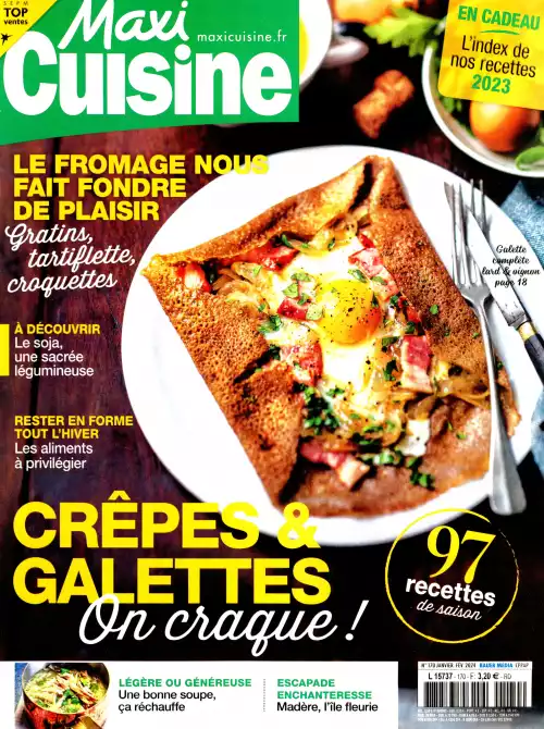 Magazine Subscription Maxi Cuisine - Uni-Presse