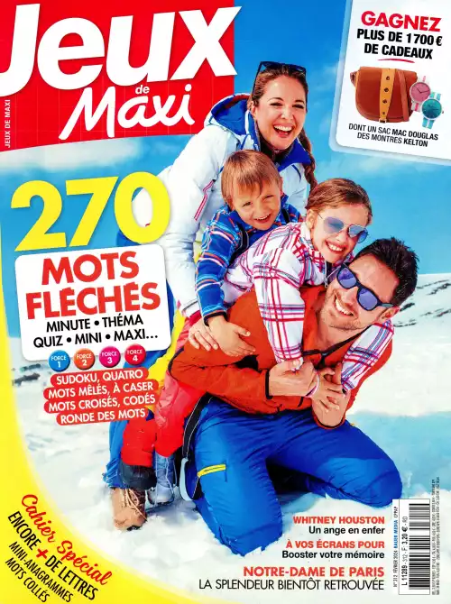 Jeux de Maxi magazine subscription - Uni-Presse