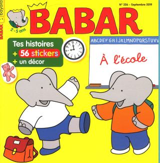 Subscribe to Babar - 3-6 years / Early childhood Magazines - UNI-Presse